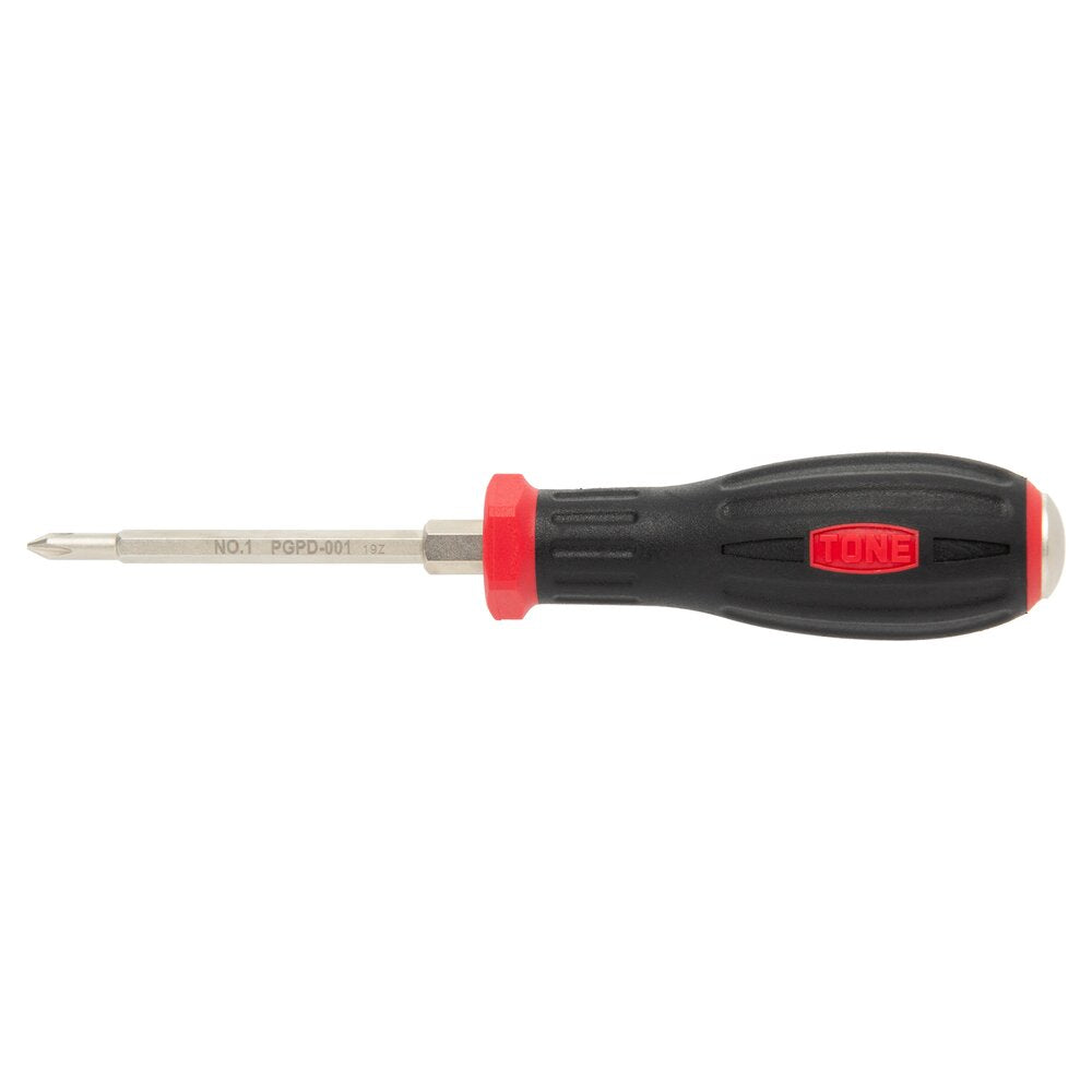 PGPD-001 POWER GRIP PHILLIPS HEAD SCREWDRIVER NO.1 – TONE TOOLS NW